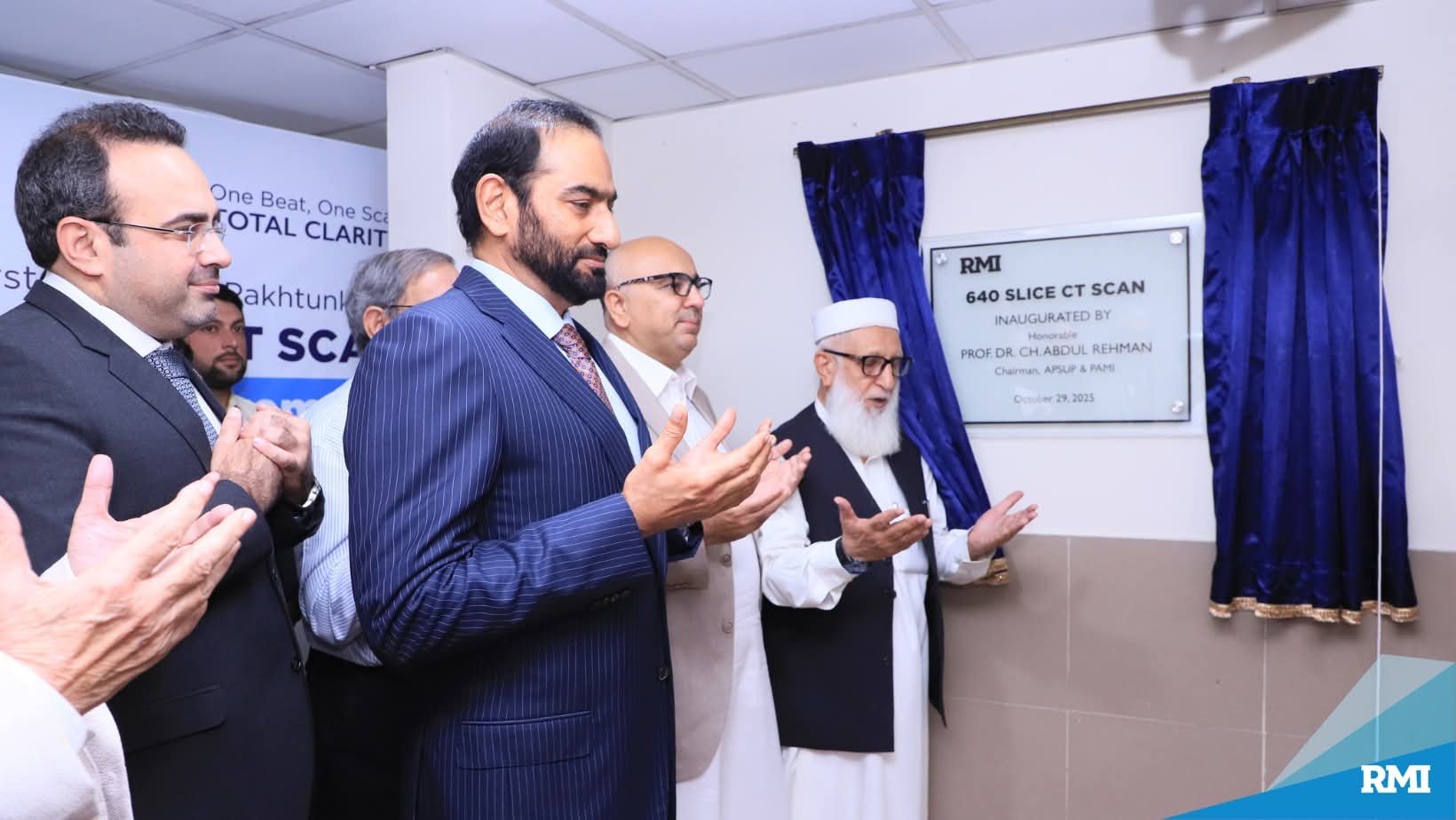 RMI launches KP's first 640-slice CT scan machine - The Peshawar Post